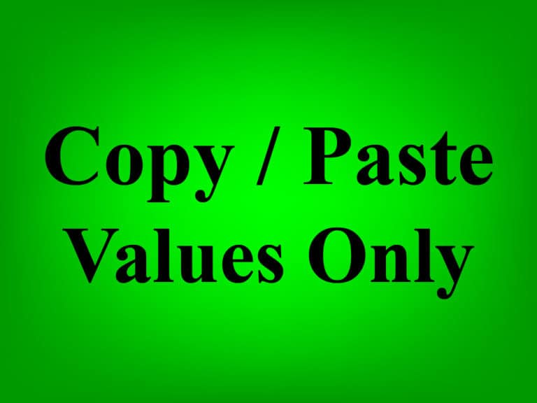 How to copy and paste values only in Google Sheets | Spreadsheet Class
