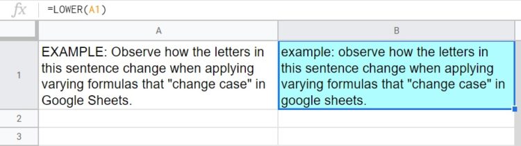 How to change text case in Google Sheets with UPPER, LOWER, & PROPER ...