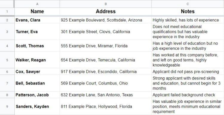 How to wrap, clip, or overflow (unwrap) text in Google Sheets