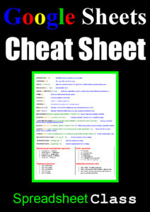 Google spreadsheet cheat sheet black pinterest image | Spreadsheet Class