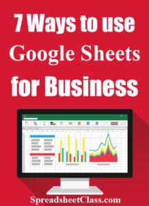 7 Reasons why your business should use Google Sheets