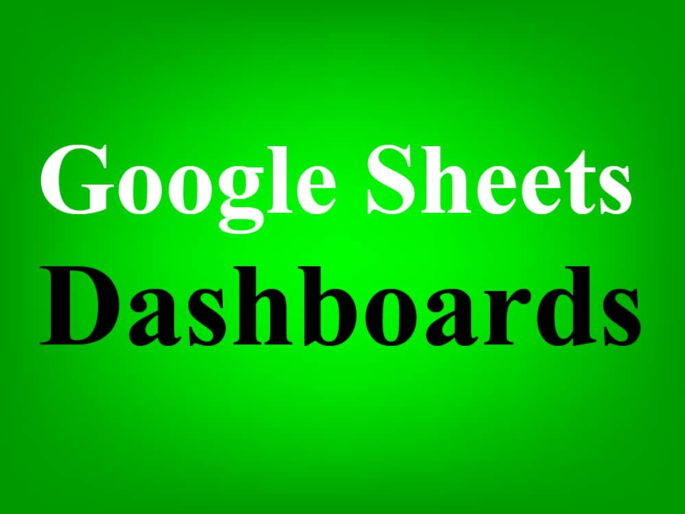 Featured image for Google Sheets dashboards course | Spreadsheet Class