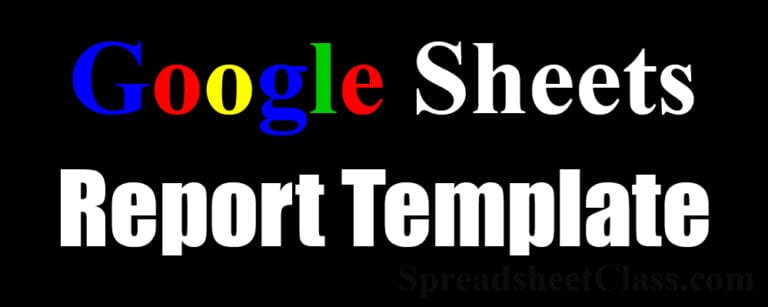 Data organizer / calculator template for building reports in Google Sheets