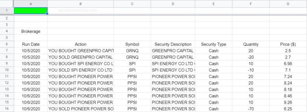 Stock tracker templates for Google Sheets (Portfolio + watchlist)
