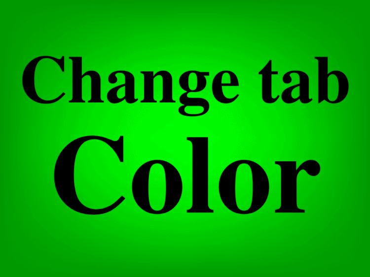 Change the color of tabs in Google Sheets featured image | Spreadsheet ...