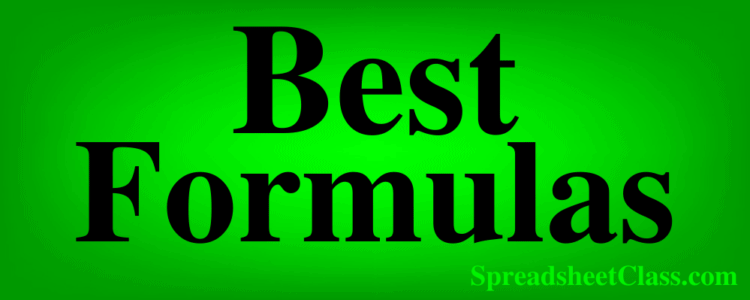 23 Best formulas for Google Sheets (+ Examples)