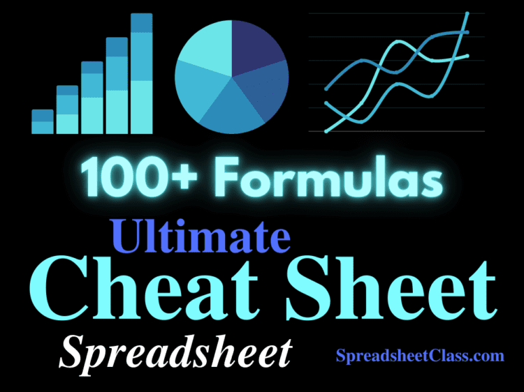 Ultimate Google Sheets cheat sheet featured image (Formula cheat sheet ...