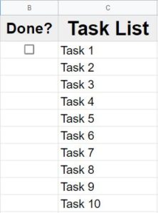 Insert checkboxes in Google Sheets (& Cool ways to use them)