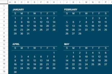 2023, 2024, 2025, & Automatic Calendar Templates (Monthly & Yearly) for ...