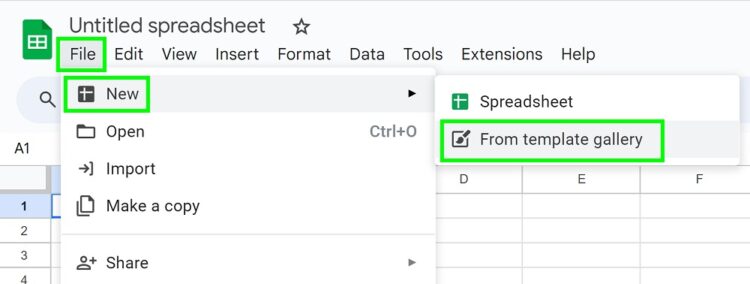 Checklist / To-do list templates for Google Sheets
