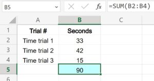 How to fix a circular reference error in Excel