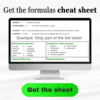Free Google Sheets Cheat Sheet NEW image displaying the cheat sheet for ...