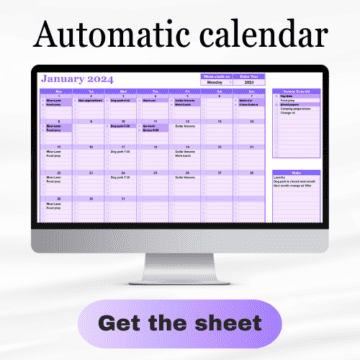 2023, 2024, 2025, & Automatic Calendar Templates (Monthly & Yearly) for ...