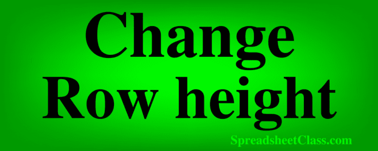 Change row height in Google Sheets (4 easy methods)