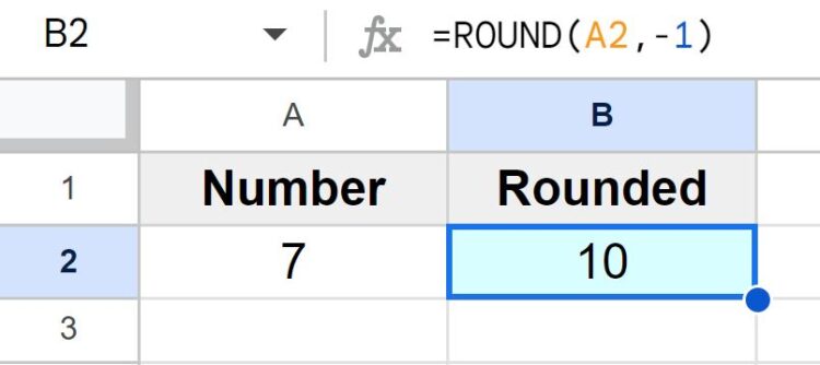 All the ways to round numbers in Google Sheets (ROUND, ROUNDDOWN, ROUNDUP)